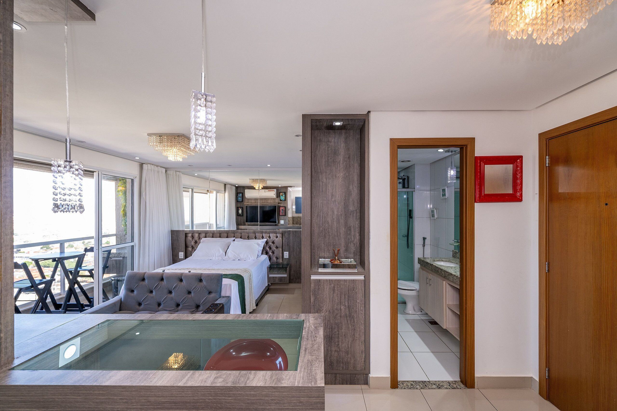 Apartamento Comfort | Com mobília individualizada, secretária 