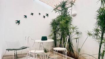 Apartamento, 1 quarto, pátio | Varanda