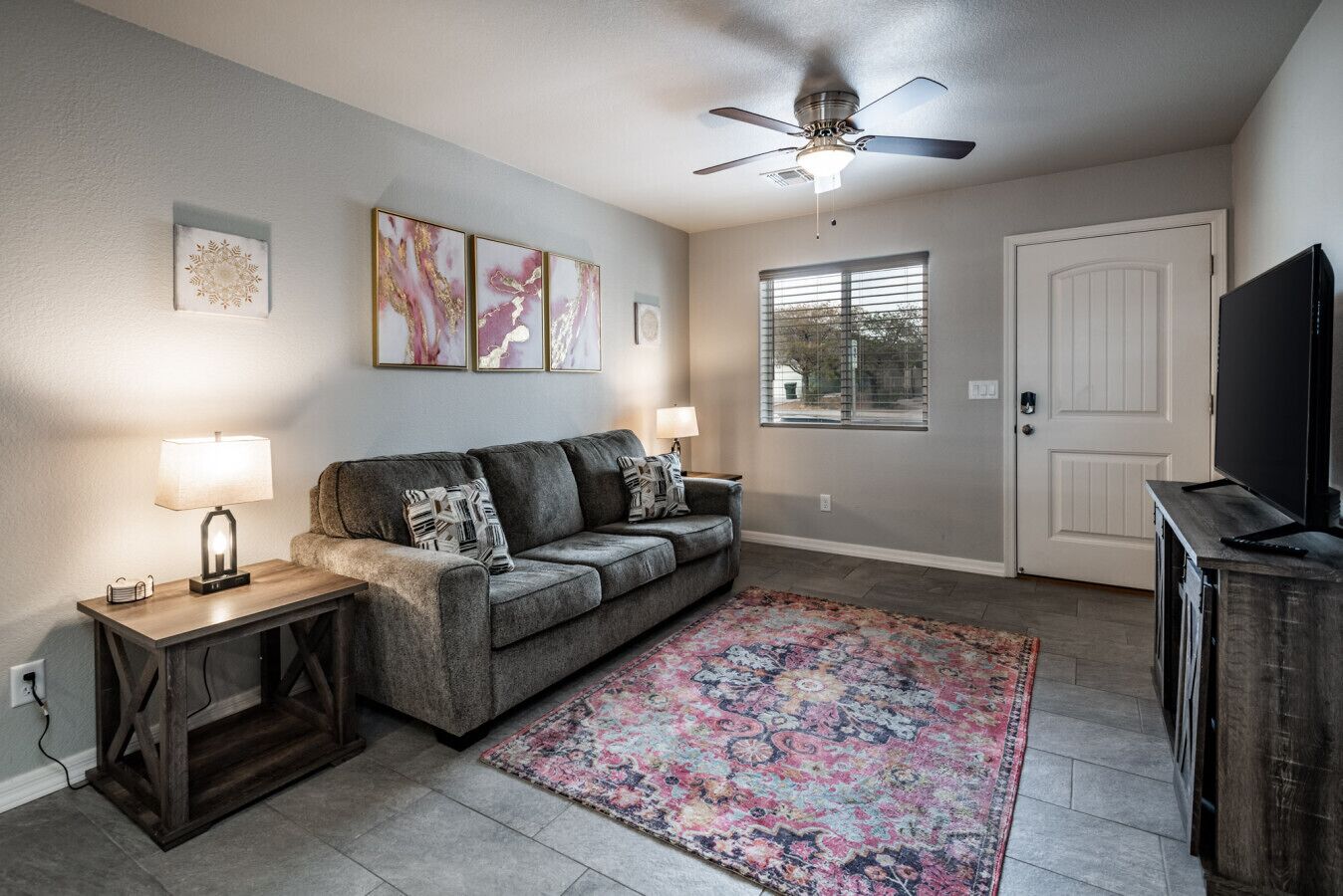 Sleek & Modern Triplex | Private Yard & Top Amenities - Kingman, AZ