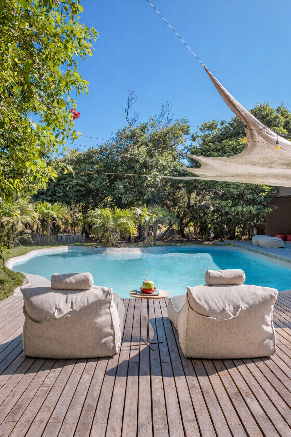 Casa superluxo, vista para a praia | Piscina | Piscina externa