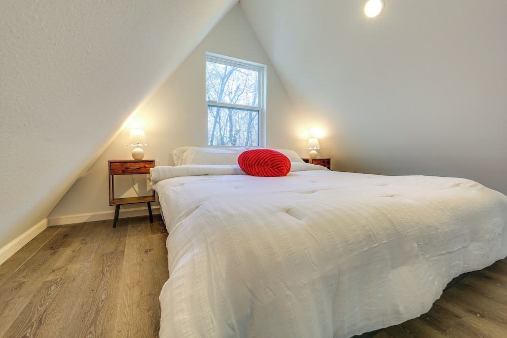 A-Frame Cabin w/ Deck: 8 Mi to Lake Hawkins! Reviews, Deals & Photos ...