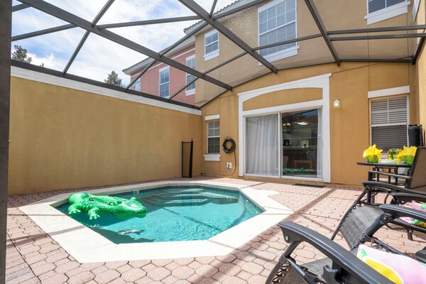 Bright 3b W/ Pool Close To Disney @ Encantada 8545 - Level Up, Kissimmee