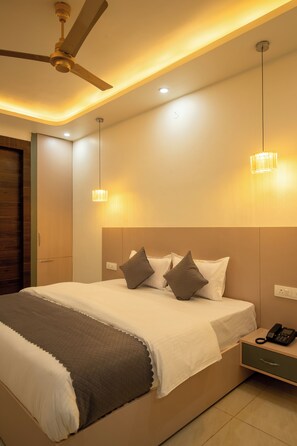 Quarto Duplo Deluxe | Quartos insonorizados, Wi-fi grátis 