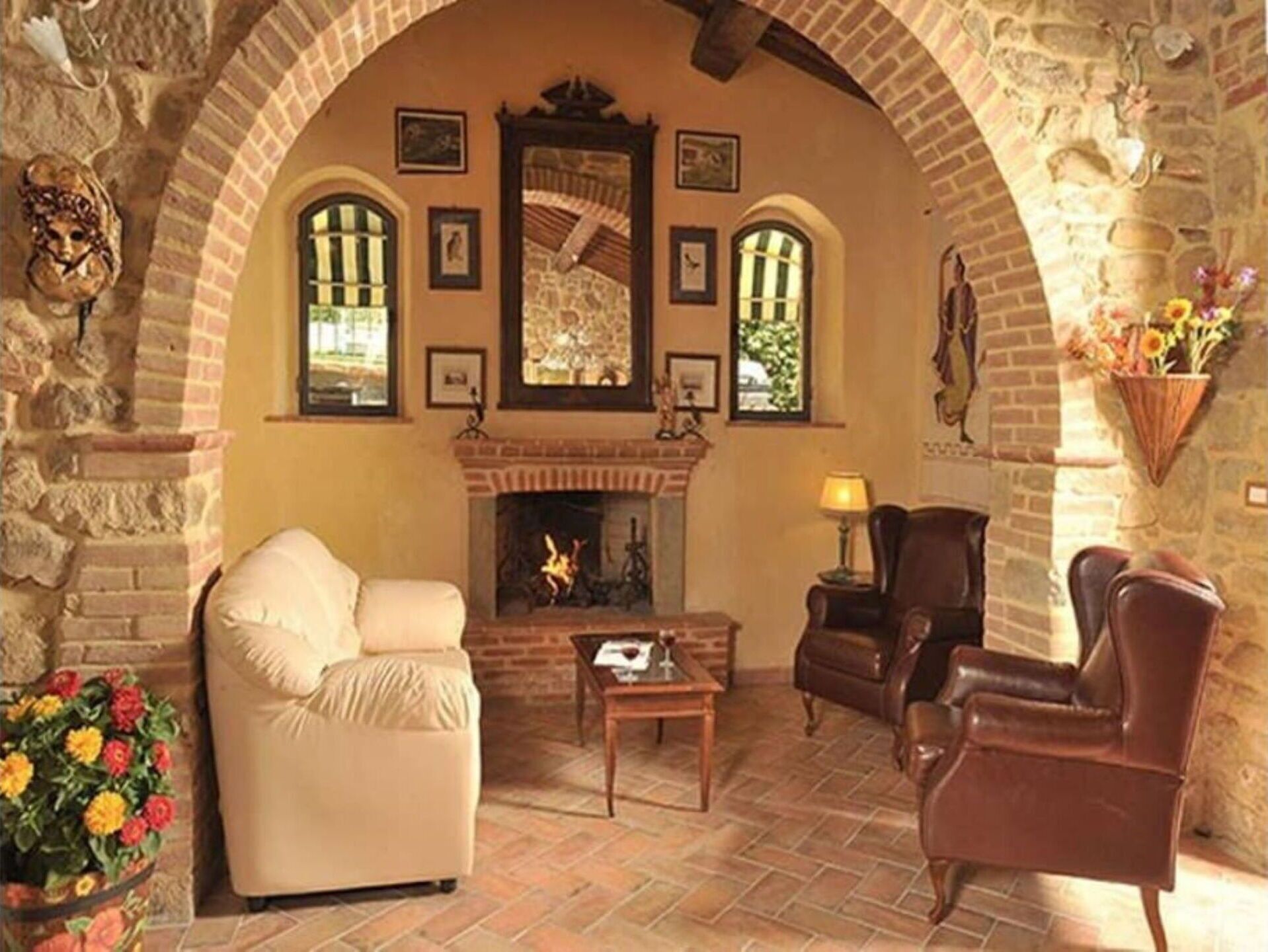 Stunning Private Villa For 8 People With Private Pool, Wifi, A/c, Tv, Patio And Pets Allowed - イタリア アレッツォ