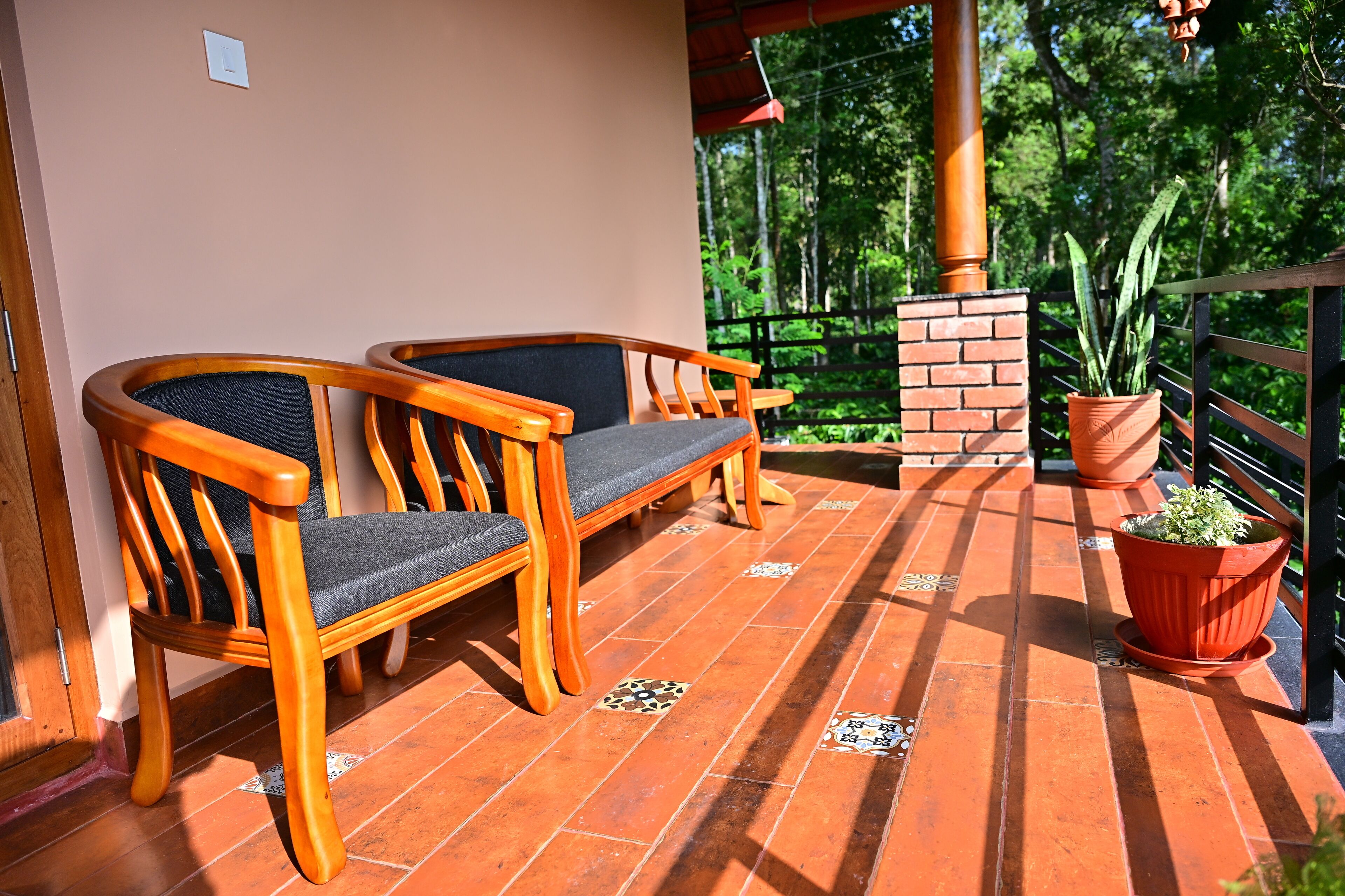 Casa de Campo de Luxo, vista para o jardim | Terraço/pátio interior