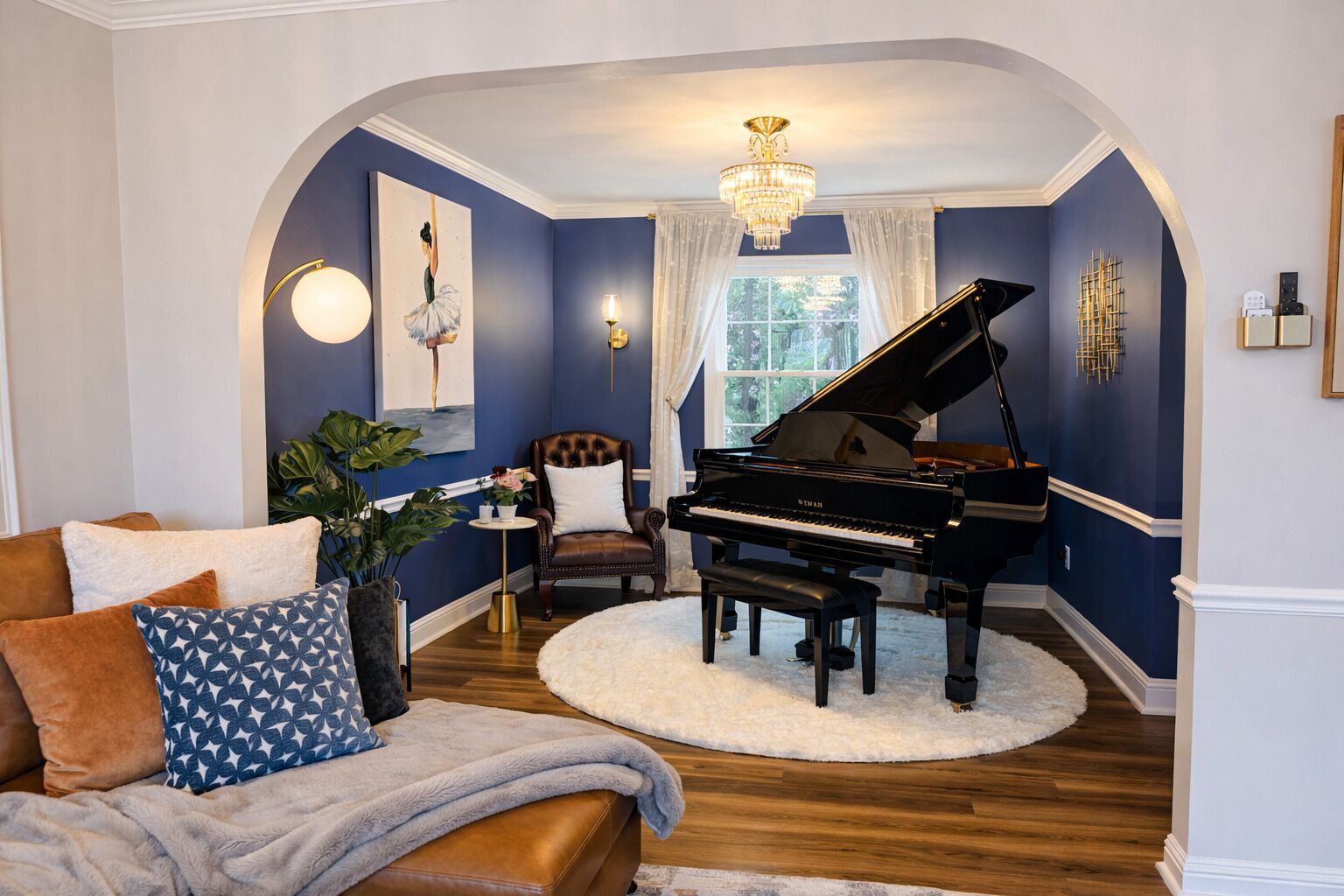 New Luxe Villa - Grand Piano, Spa Bath & Banquet Room - Apex, NC