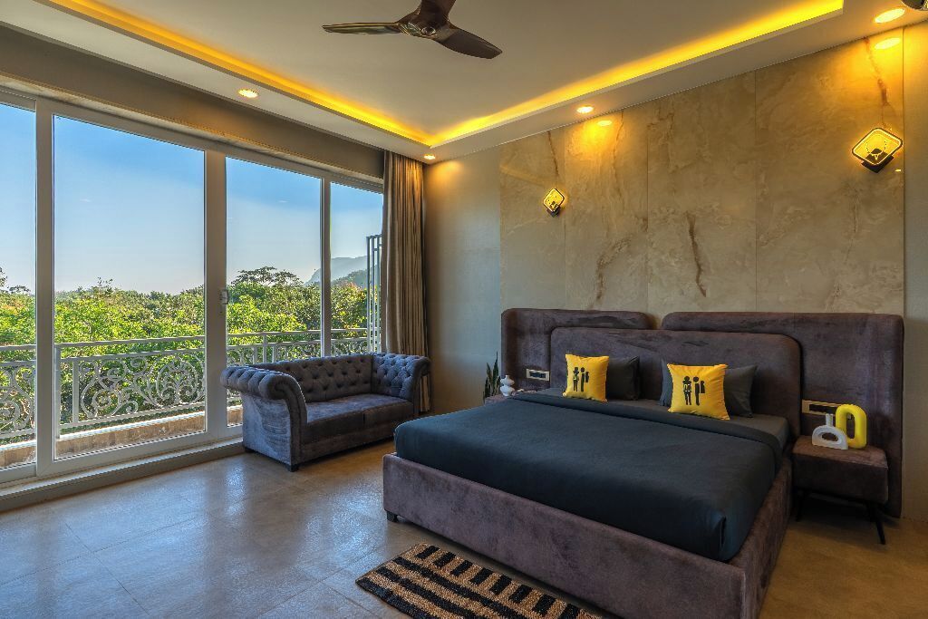Deluxe Double Room with Balcony and Hill View | Vista do quarto