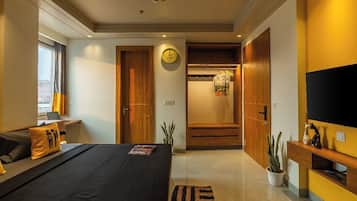 Quarto Triplo Superior | Wi-fi grátis, roupa de cama fornecida