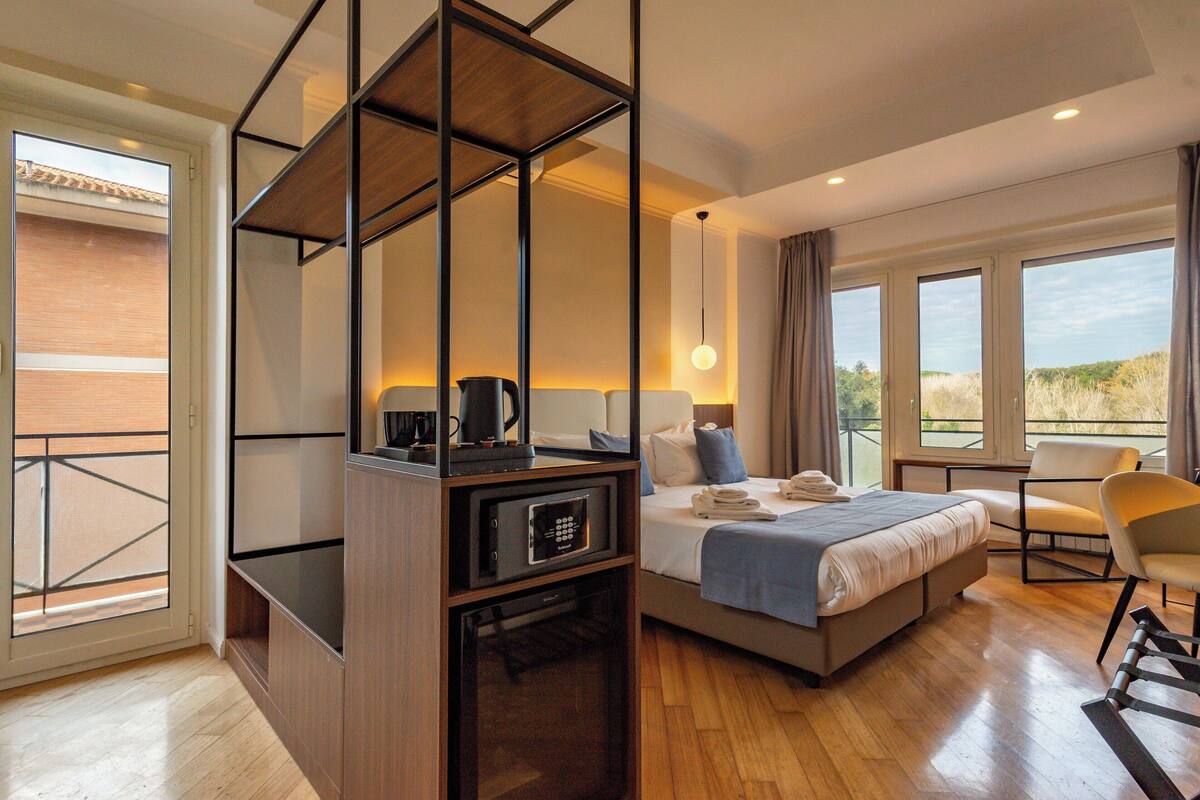 Quarto casal (1 Bedroom) | 1 quarto, roupa de cama