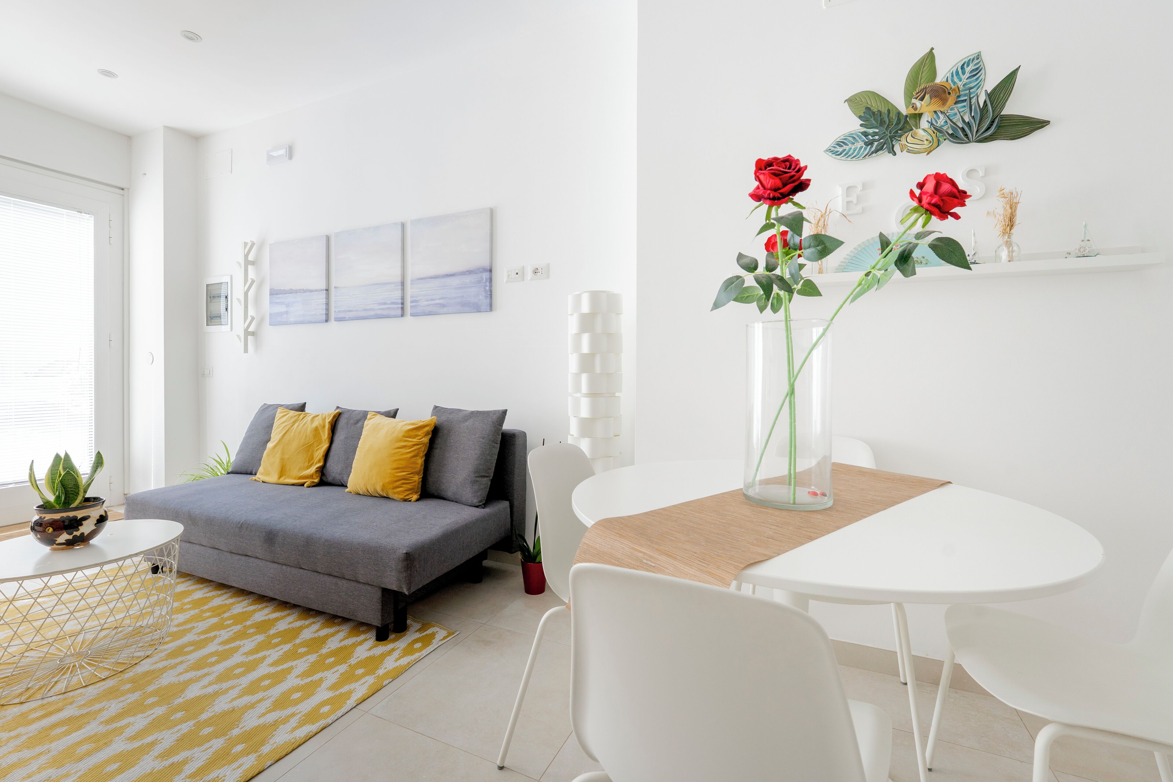 Dúplex, 1 quarto, vista parcial para o mar | Interior