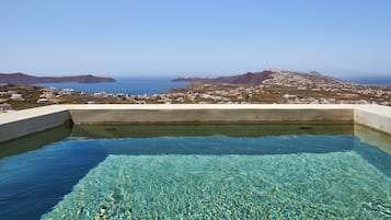 Premium Suite, Private Pool and Sea View | Vista para a praia ou o mar