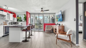 Apartamento Deluxe, varanda | Interior