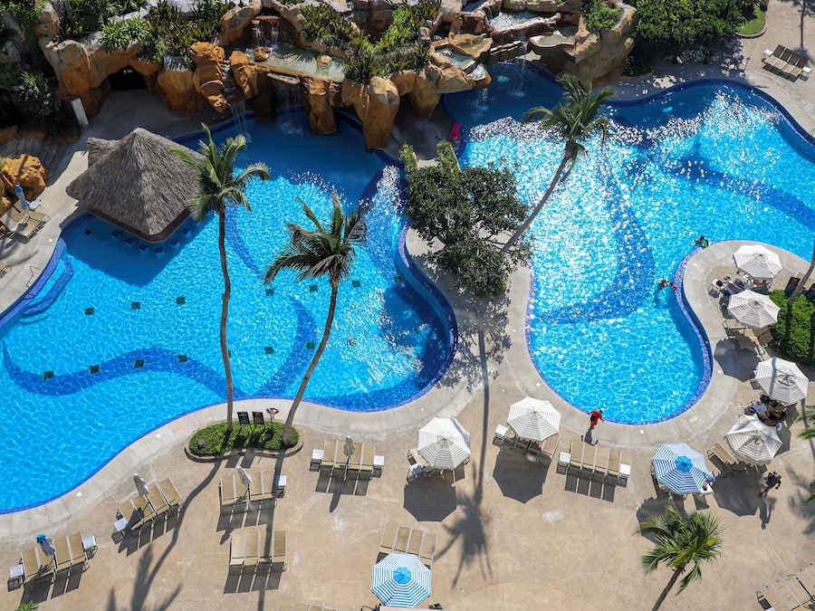 Deluxe Ocean View King All Inclusive | Piscina | 5 piscinas exteriores