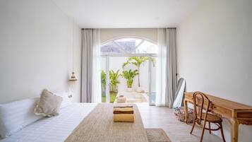 Villa, 3 quartos, piscina privativa | Cortinas/cortinados opacos, Wi-fi grátis, roupa de cama fornecida