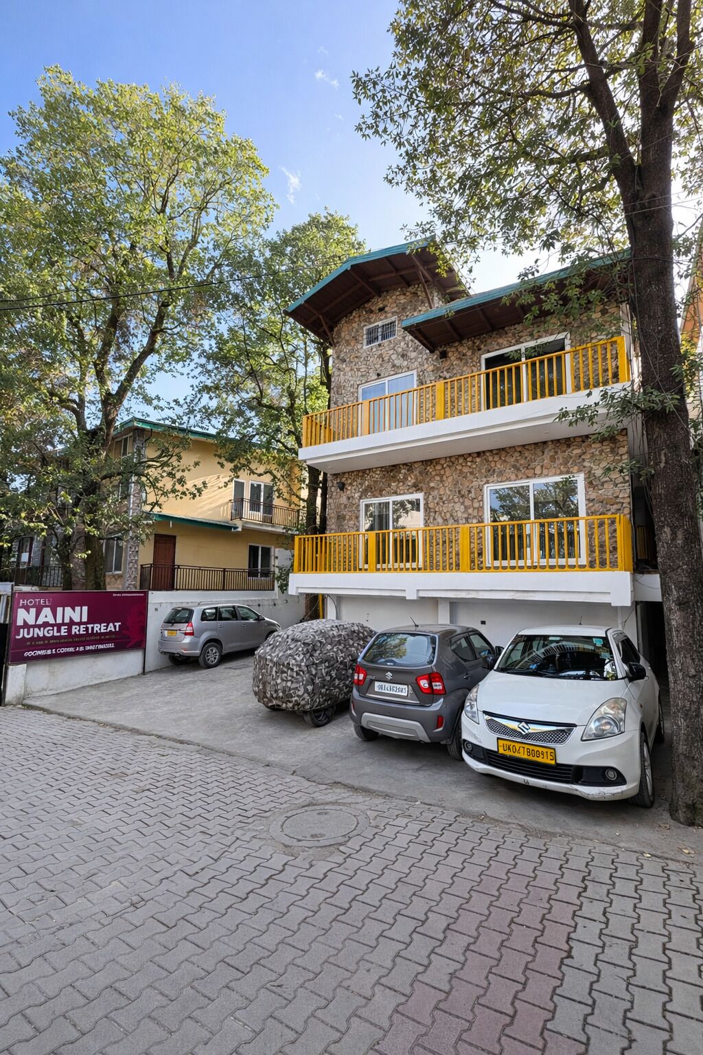 Fachada da propriedade