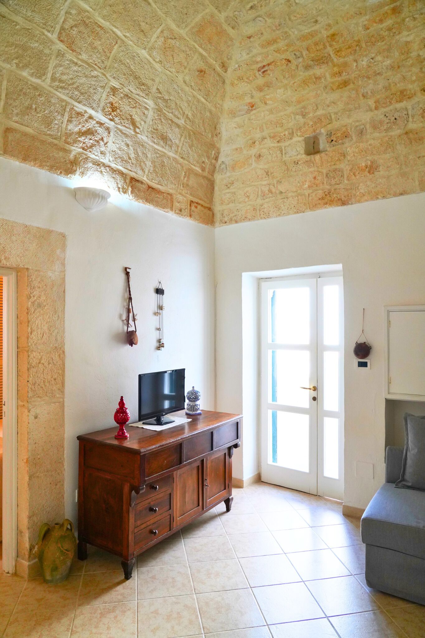 Casa Familiar, vista para o mar | Sala de estar | TV de ecrã plano 