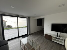 Chalé Deluxe, casa de banho anexa, vista para o oceano (Hiking & Ocean) | Lounge