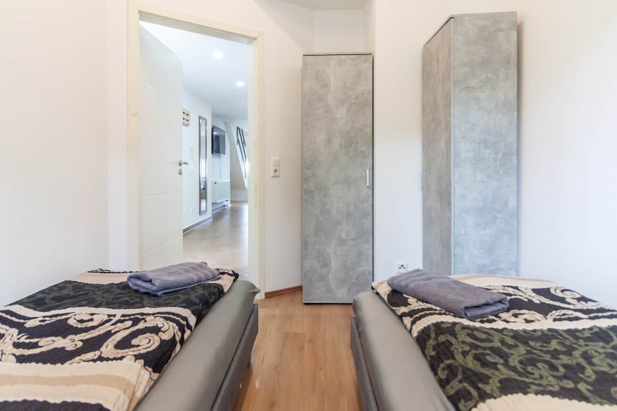 Njoy! Worker Apartment Oberboihingen | Balcony - Esslingen