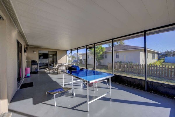 Family Fun: Ping Pong, Bbq, Walk To Park Nearby - Sarasota