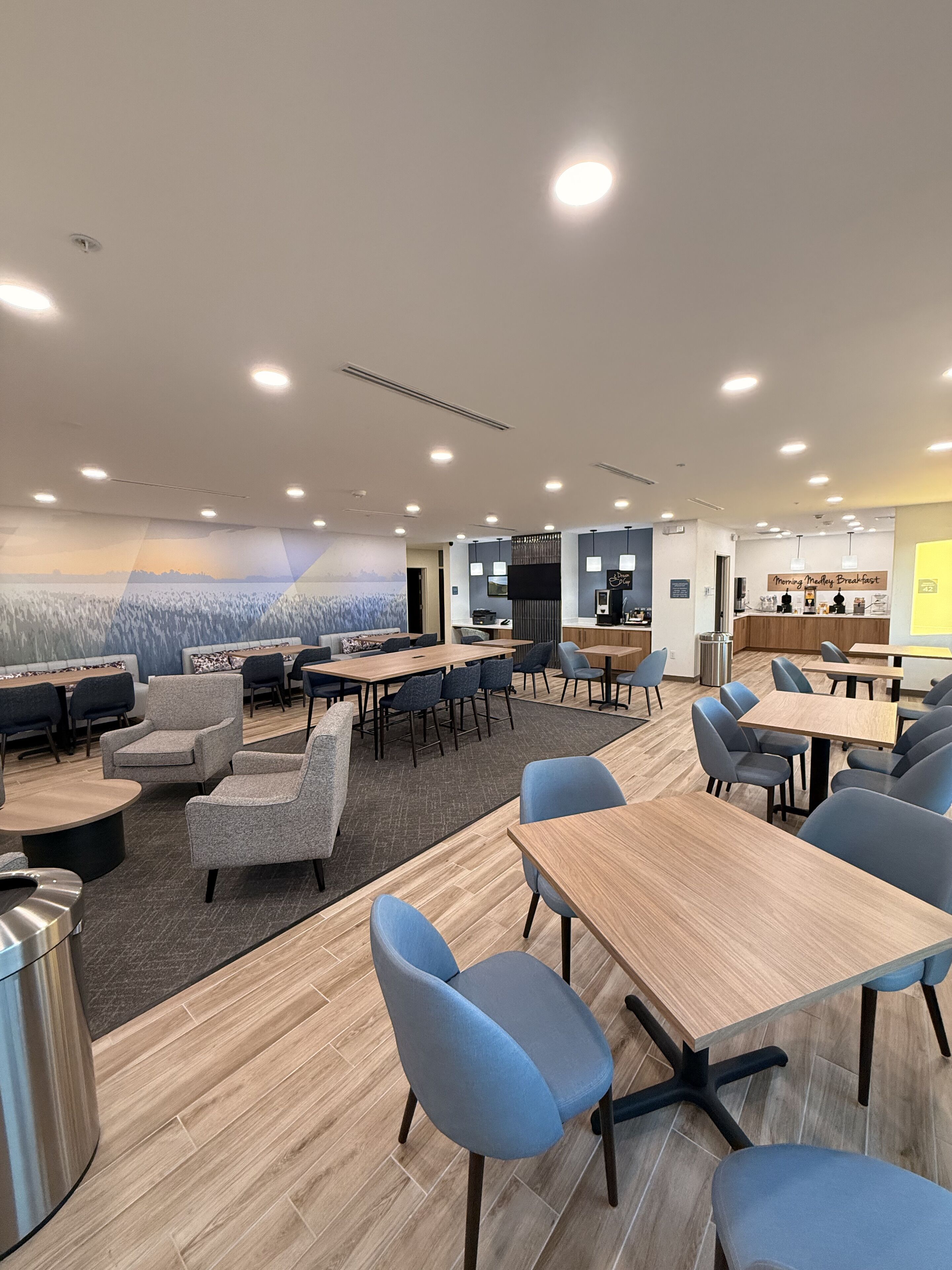 Sala de estar do lobby