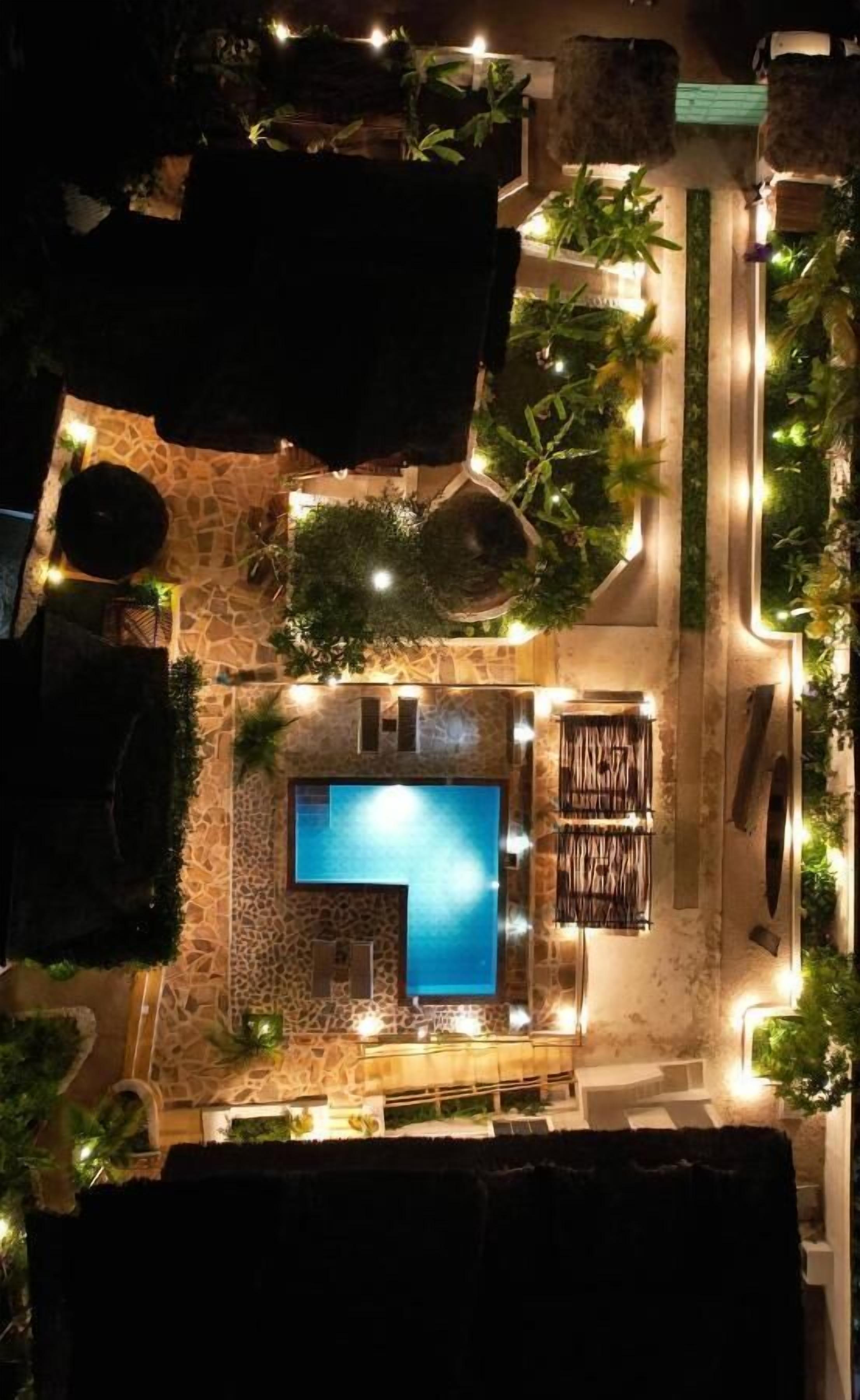 Fachada da propriedade