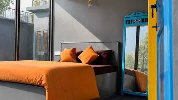 Cabana luxo, vista para a montanha | Wi-Fi de cortesia, roupa de cama