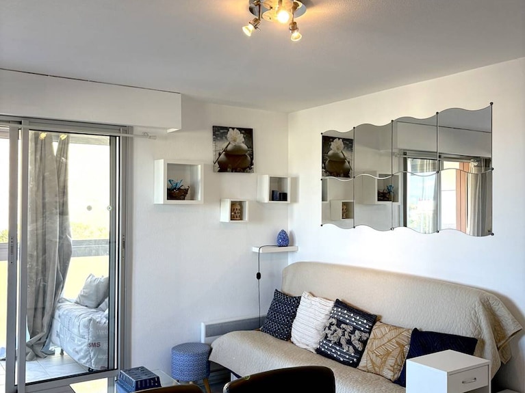 Appartement T2, Vue Mer, Parking Privé, 4/6 Pers, Le Barcarès - La Franqui