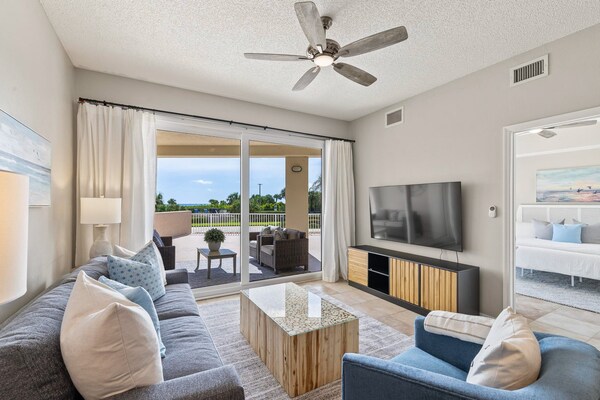 Oceanfront Condo With Large Patio, Direct Water Access, Pool, Central Ac, & W/d - Marineland Dolphin Adventure, St. Augustine