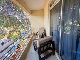 Quarto Duplo Deluxe, varanda, Vista para a cidade | Vista da varanda