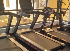 Apartamento, 2 quartos, acessível, varanda | Estúdio de fitness