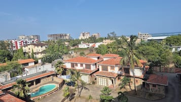 Apartamento, 2 quartos, acessível, sacada | Fachada