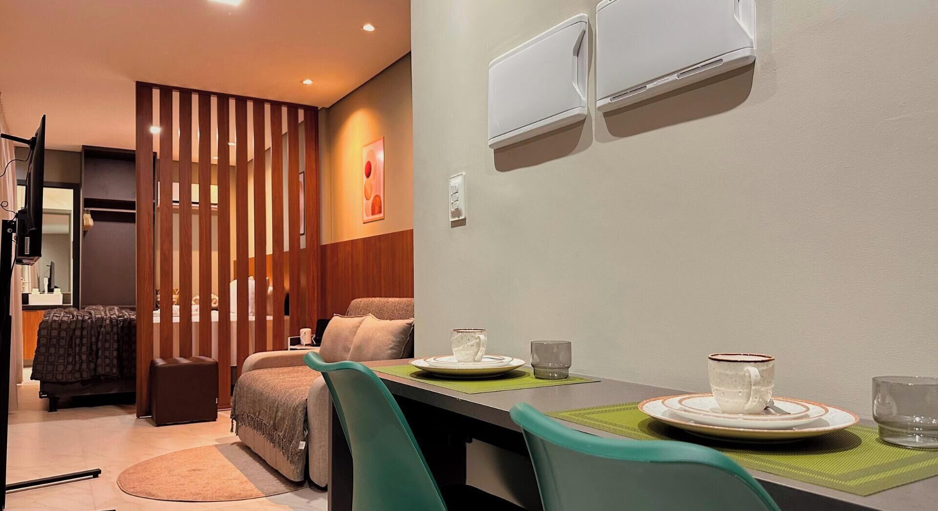 Estúdio premium | Wi-Fi de cortesia