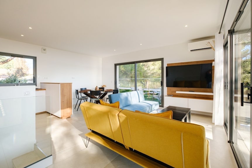 Bright Duplex, Roof Terrace, Sea View, Beach In Front Of Golfe De Saint Tropez - Grimaud