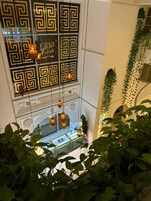 Quarto Duplo ou Twin de Luxo, varanda, Vista para a cidade | Interior