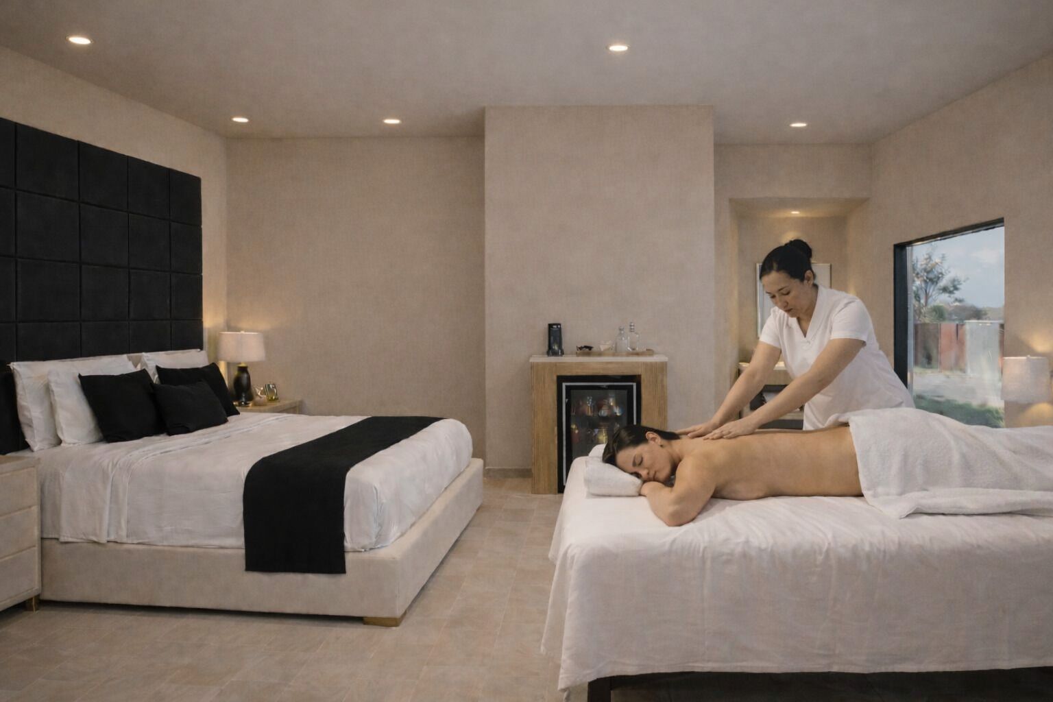 Quarto Deluxe, vista para o vale | Spa