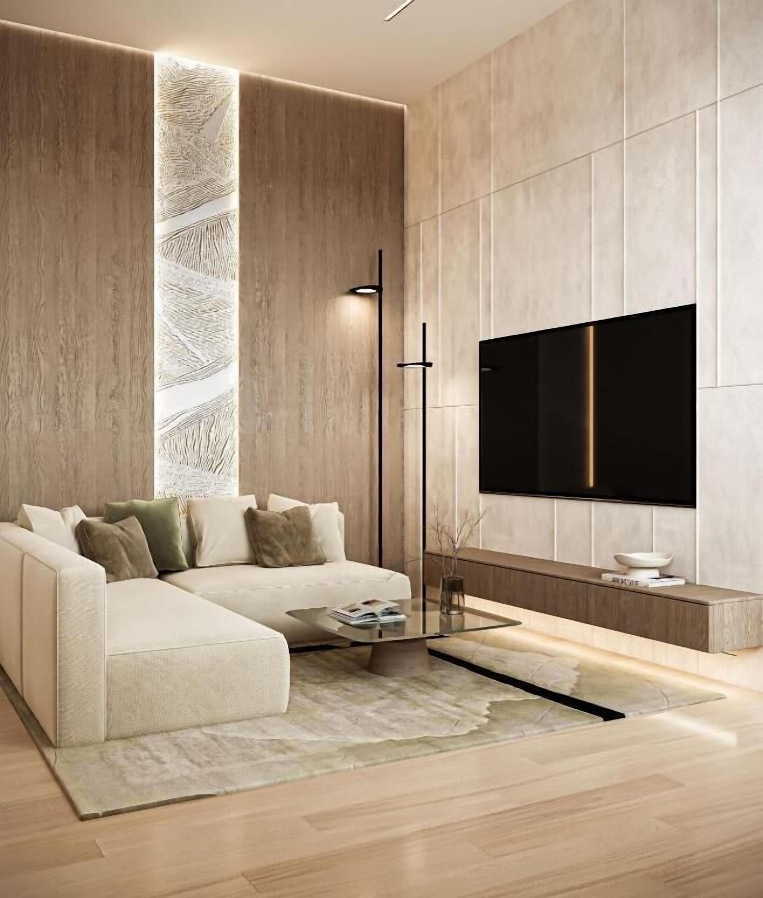 Suite Superior, varanda, vista para o rio | Sala de estar