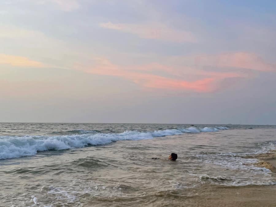 Vista para a praia ou o mar