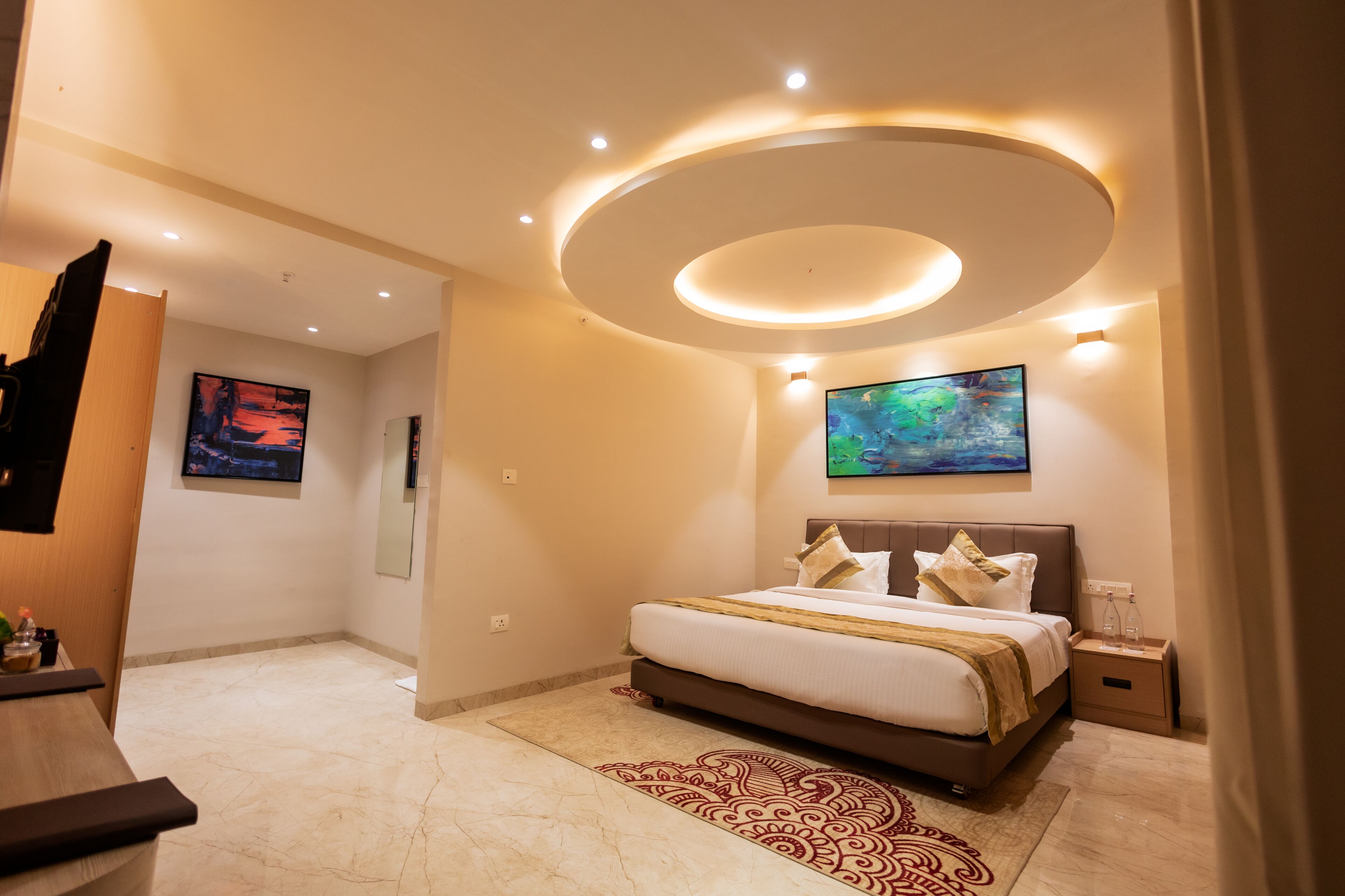 Suite Júnior | Minibar, cofre no quarto, secretária, quartos insonorizados 