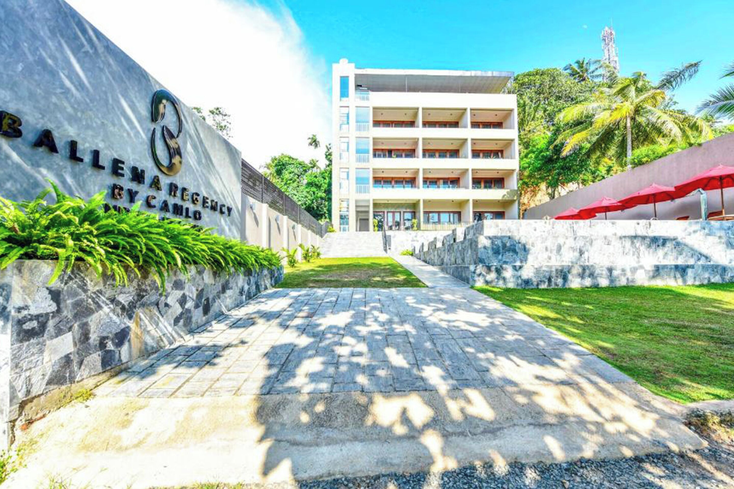 Fachada da propriedade