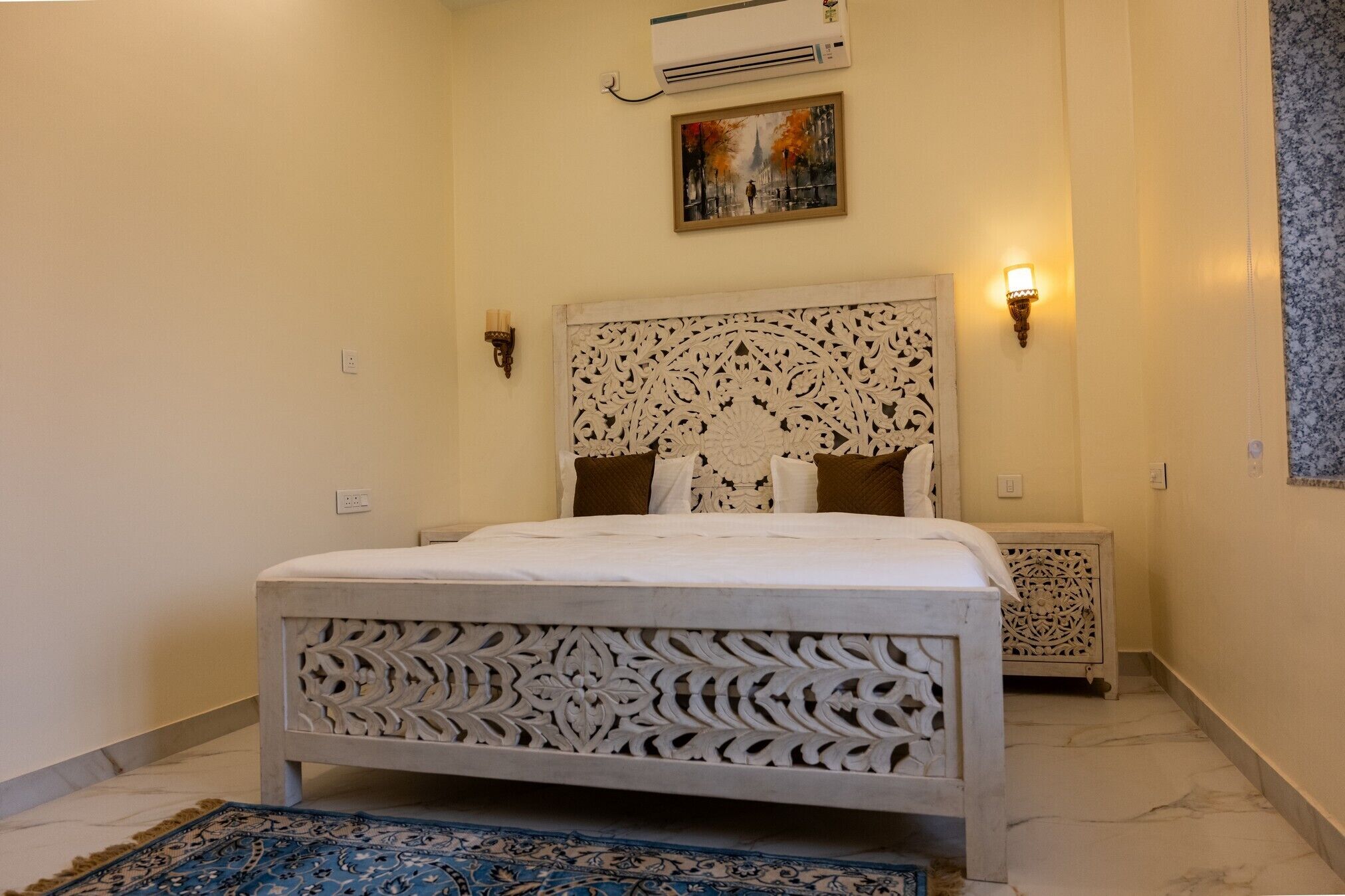 Quarto casal superluxo, vista para o jardim | Vista para o jardim