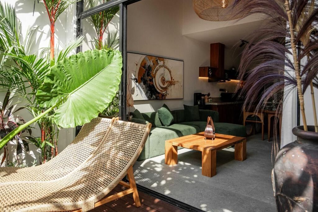 Vila luxo, vista para a piscina | Terraço/pátio