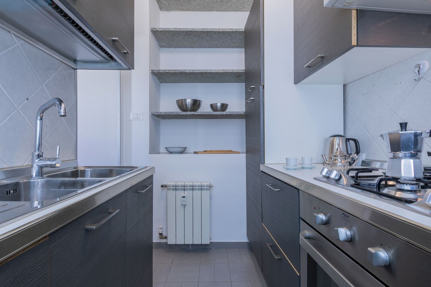 Apartamento básico | Cozinha privada | Chaleira elétrica