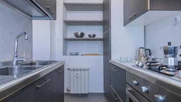 Apartamento básico | Cozinha privada | Chaleira elétrica