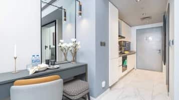 Estúdio de Luxo, varanda, Vista para a cidade | Interior