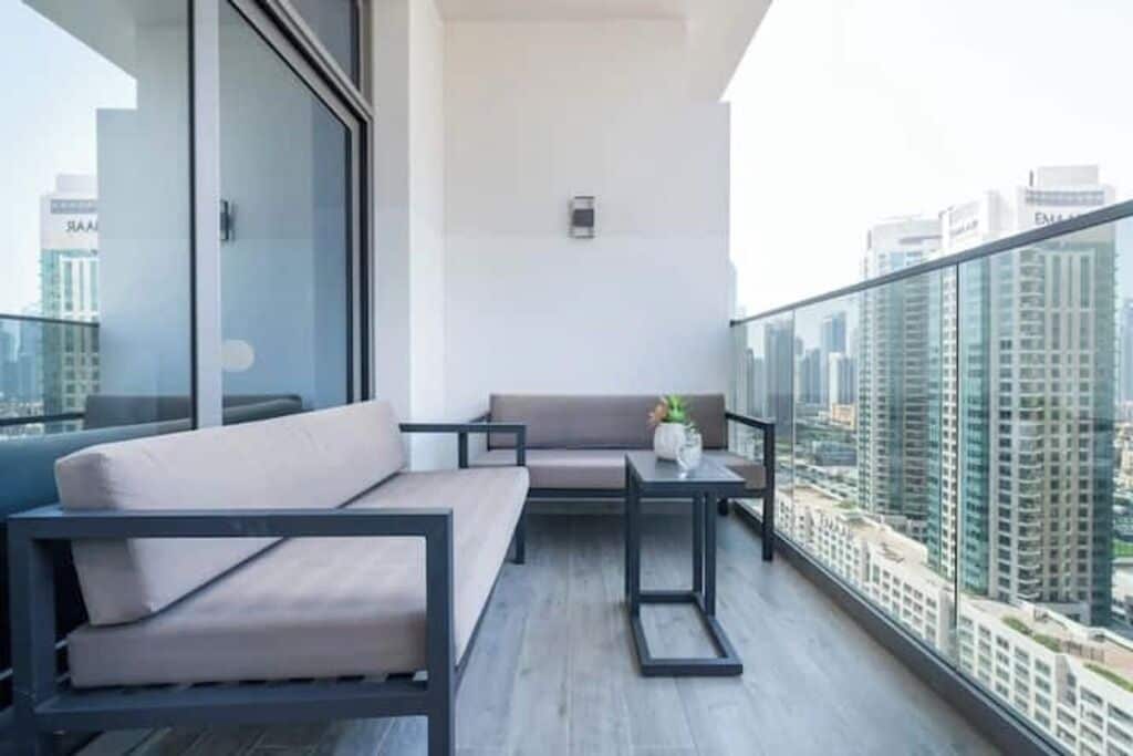 Estúdio de Luxo, varanda, Vista para a cidade | Terrenos do alojamento