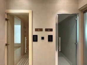 Estúdio superluxo, sacada, vista para a cidade | Parte interna