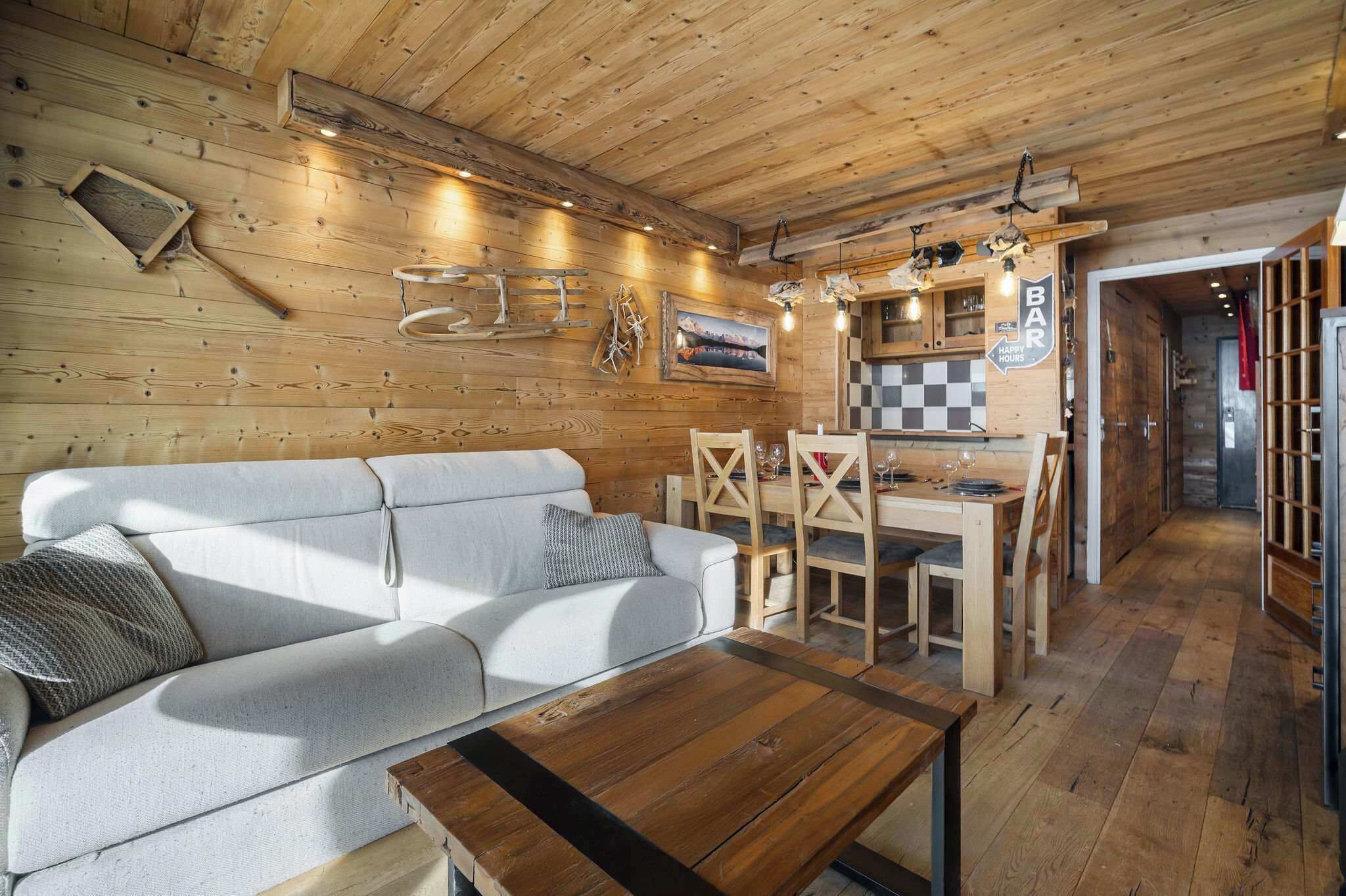 Appartement Avec Accès Aux Pistes De Ski Et Vue Sur La Montagne - Pralognan-la-Vanoise