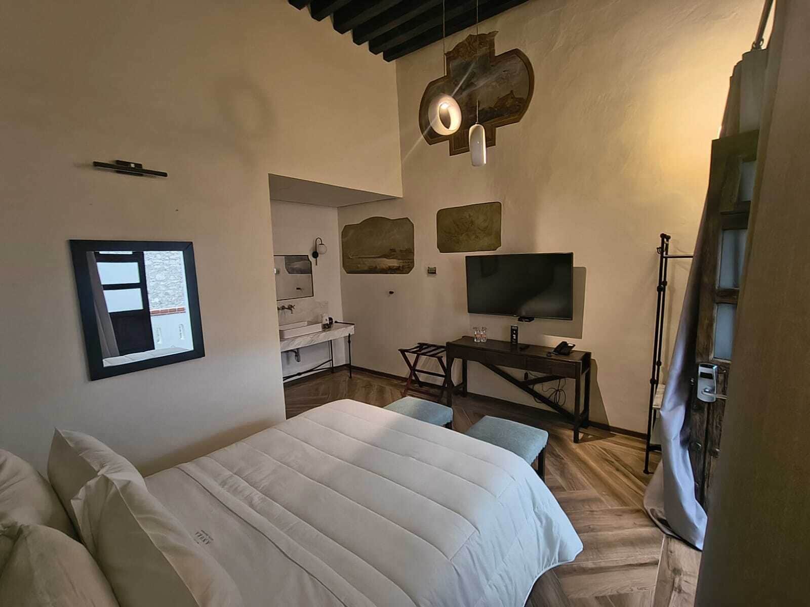 Quarto standard, 1 cama Queen | Roupas de cama de algodão egípcio, roupas de cama premium