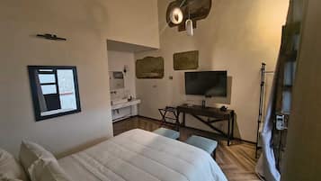 Quarto standard, 1 cama Queen | Roupas de cama de algodão egípcio, roupas de cama premium