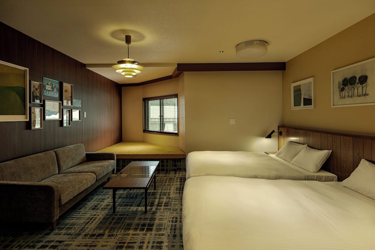 Quarto duplo, para não fumantes | Cofres nos quartos, individualmente decorados